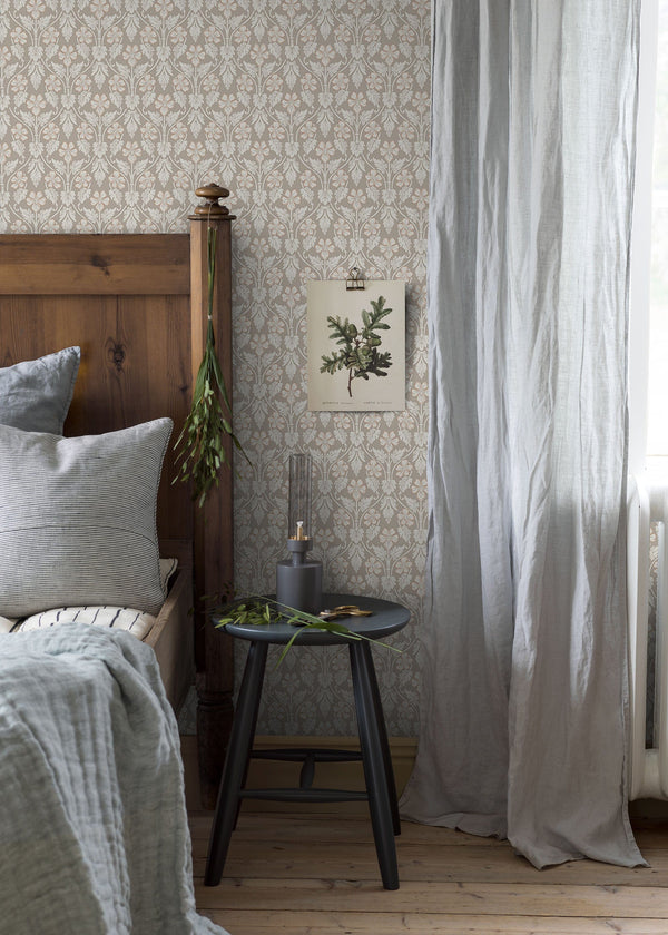 Nora, 4536, Beige tapet – Boråstapeter