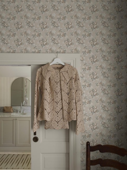 Helena, 8187, Beige wallpaper - Boråstapeter