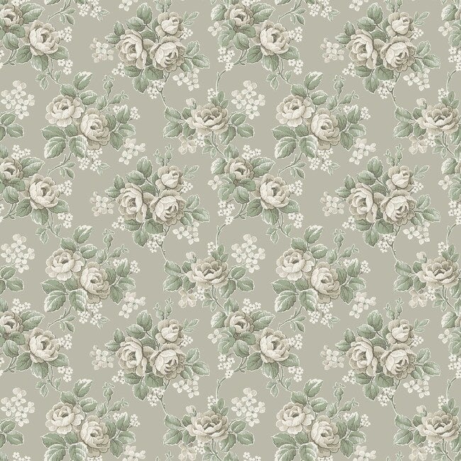 Helena, 8188, Green wallpaper - Boråstapeter