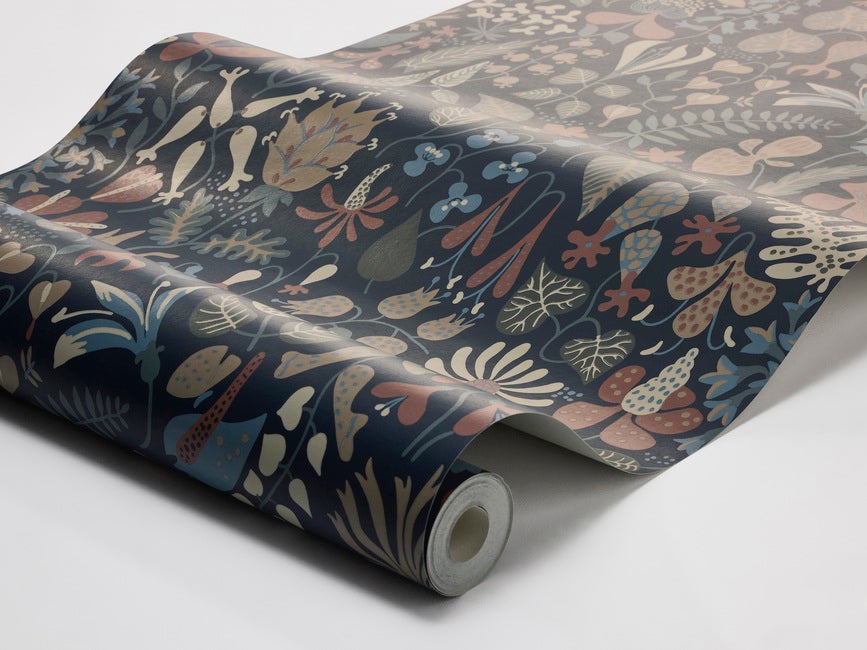 Stig Lindberg Herbarium, 1372, Multi wallpaper - Boråstapeter