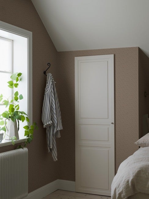 Ida, 8183, Brown wallpaper - Boråstapeter