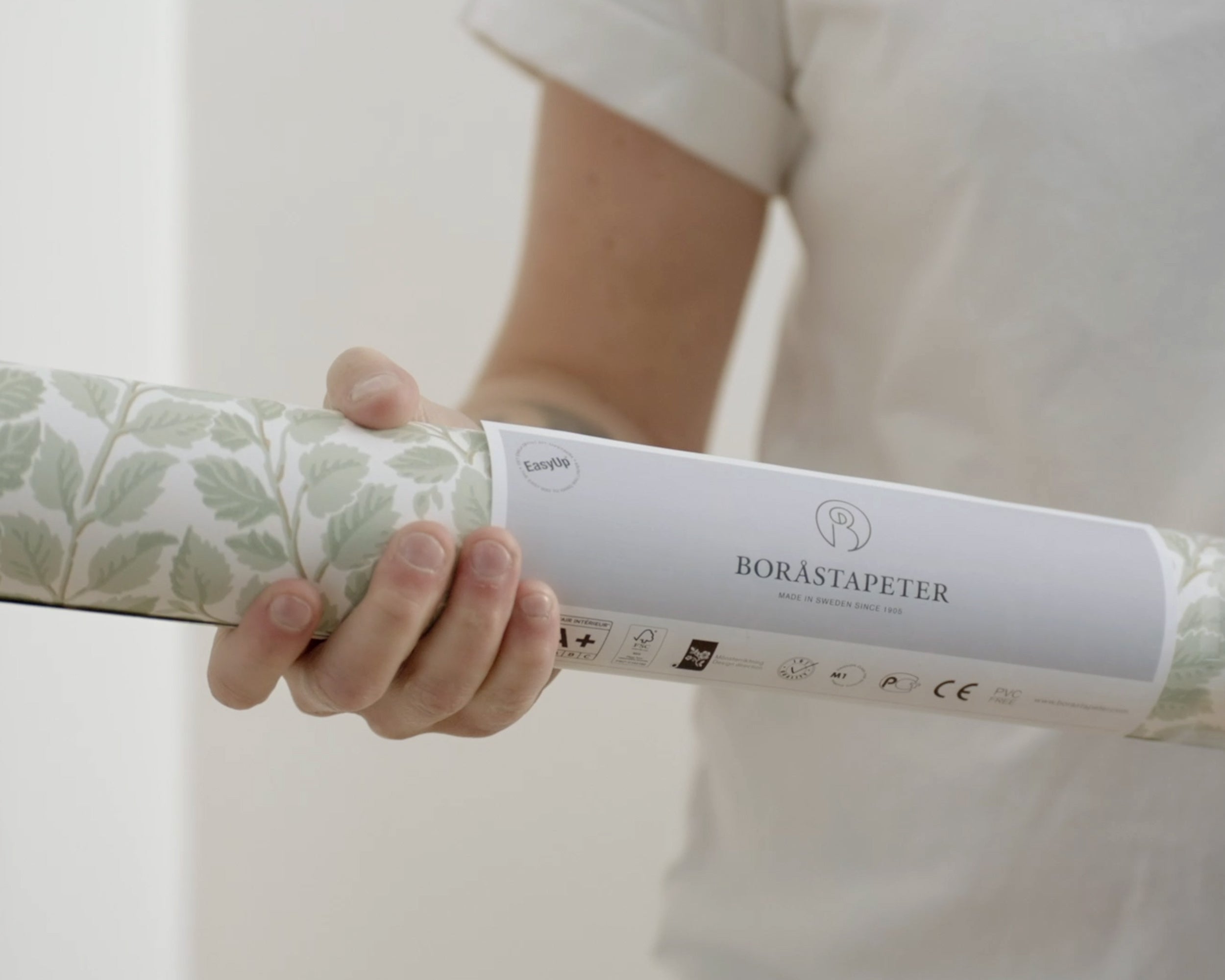 Hvad betyder symbolerne på tapetrullen? - Boråstapeter