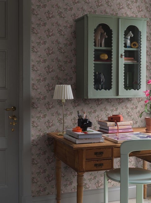 Helena, 8190, Pink wallpaper - Boråstapeter