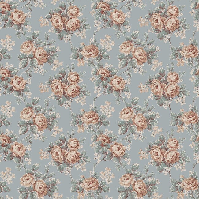 Helena, 8189, Blue wallpaper - Boråstapeter
